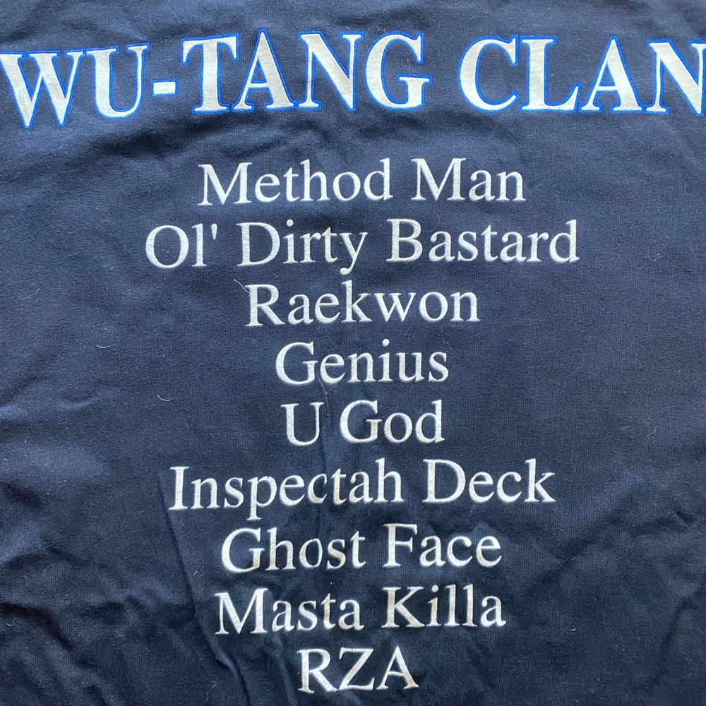 Rare Vintage 90s Wu Tang Clan Wu Wear Polygram Worldw… - Gem